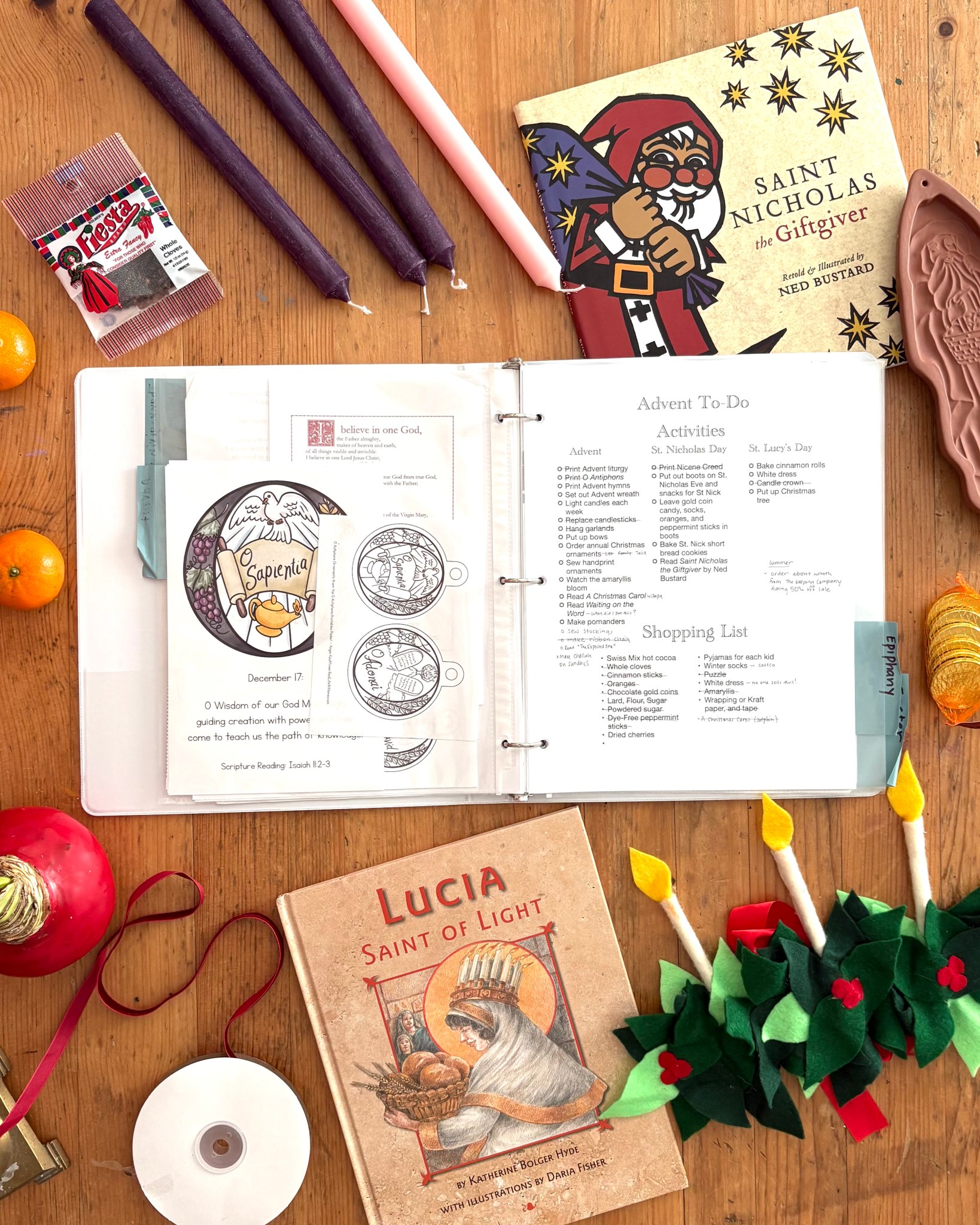 Getting Ready for Advent & Christmas – Lauren Ducommun